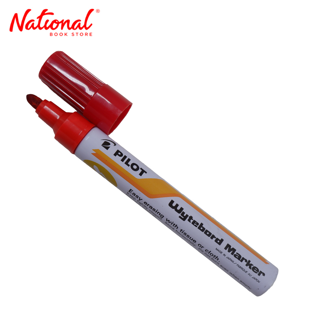 Pilot Whiteboard Marker Wbmk-M Bullet, Red | Lazada PH