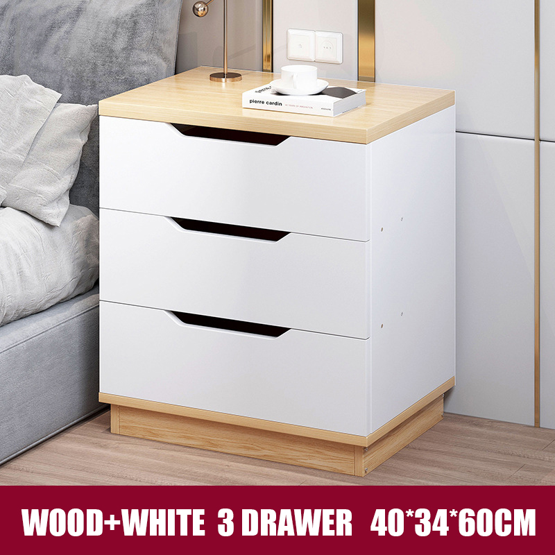 Magic Home Bedside Table For Bedroom Wooden Nordic Mordern With Drawer ...