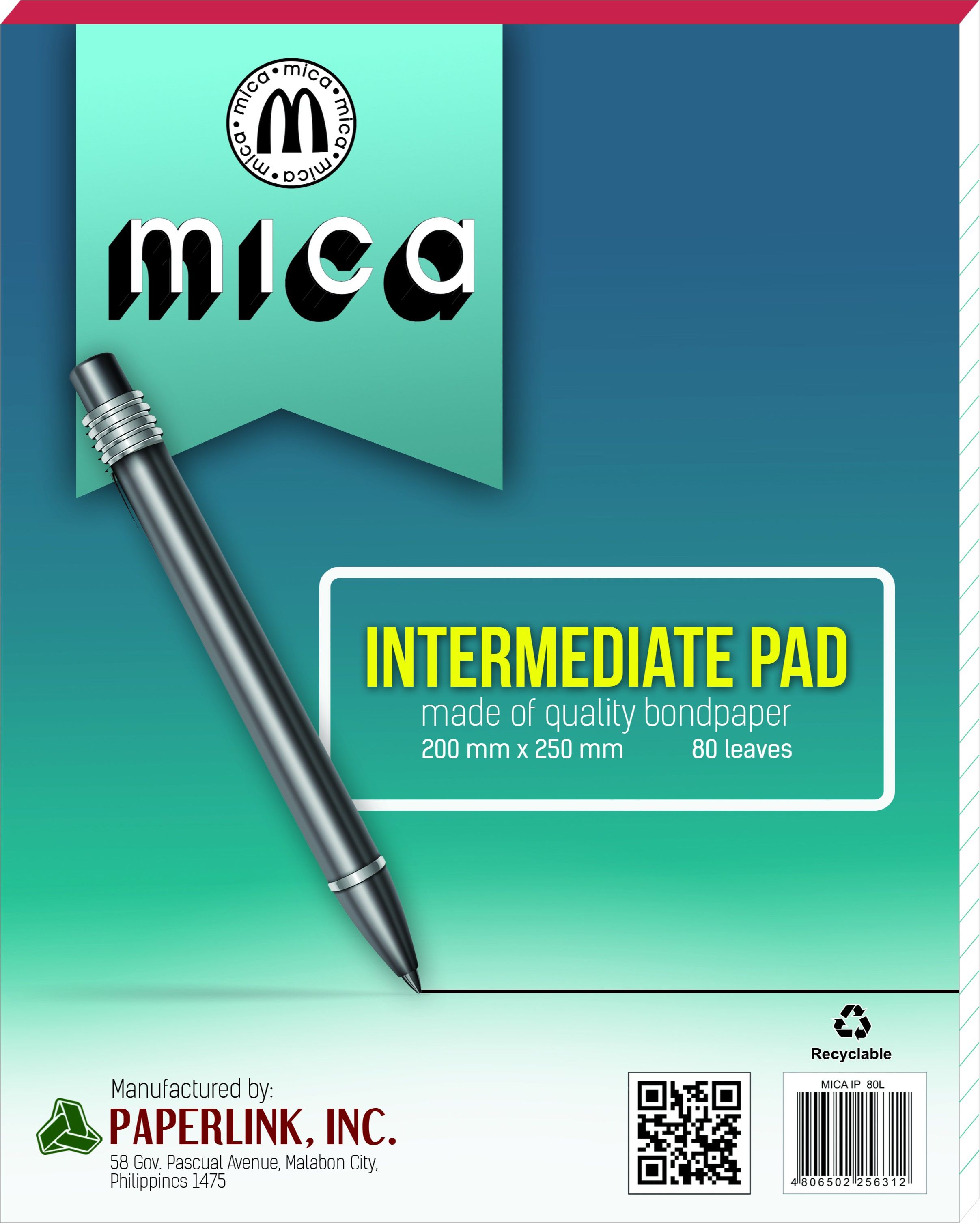 MICA INTERMEDIATE PAD - 10 PADS/1 REAM | Lazada PH