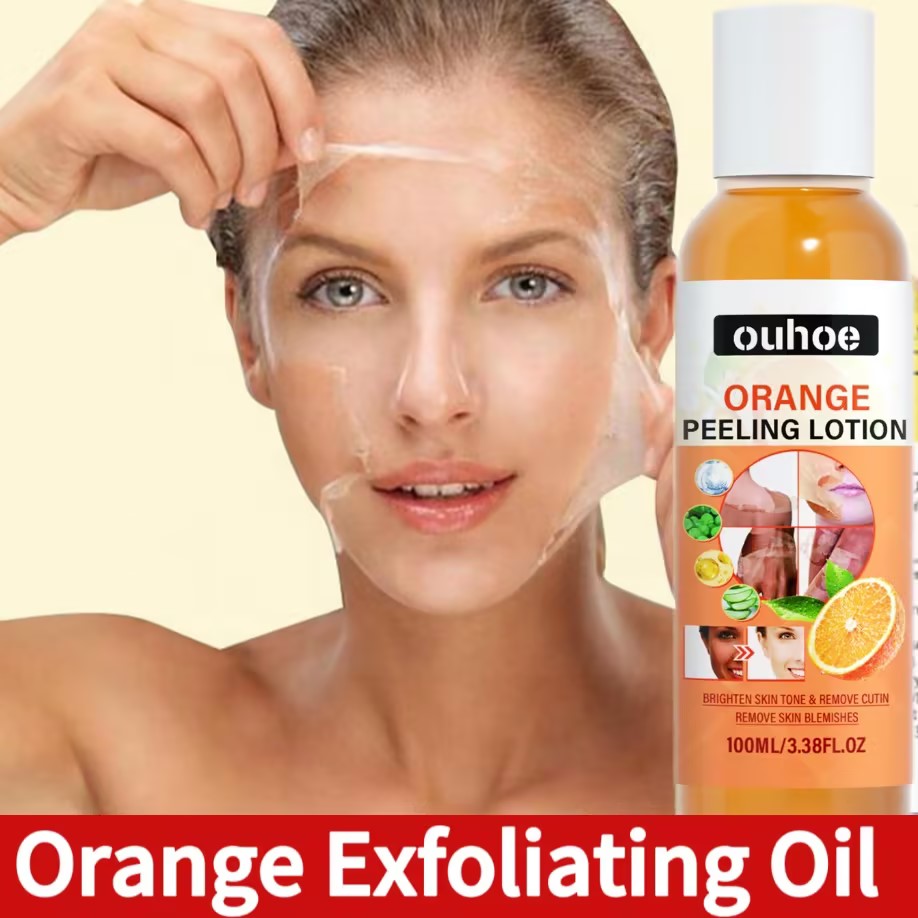 Original Orange Exfoliating Oil Permanent Whitening Moisturizing Body ...