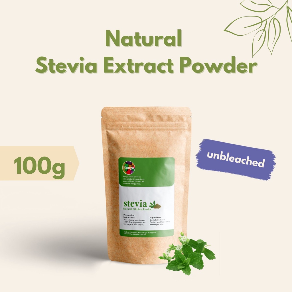 Natural Pure Stevia Powder (100 grams) | Lazada PH