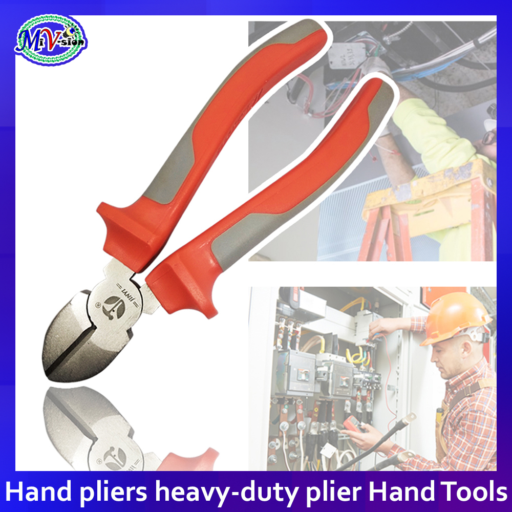 Hand Pliers Heavy-Duty Plier Hand Tools (Diagonal Cutter) | Lazada PH