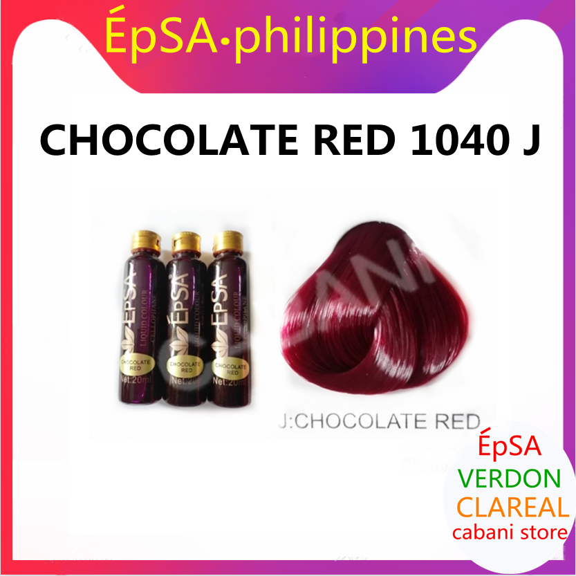 EPSA LIQUID COLOR CELLOPHANE # 1040J CHOCOLATE RED | Lazada PH
