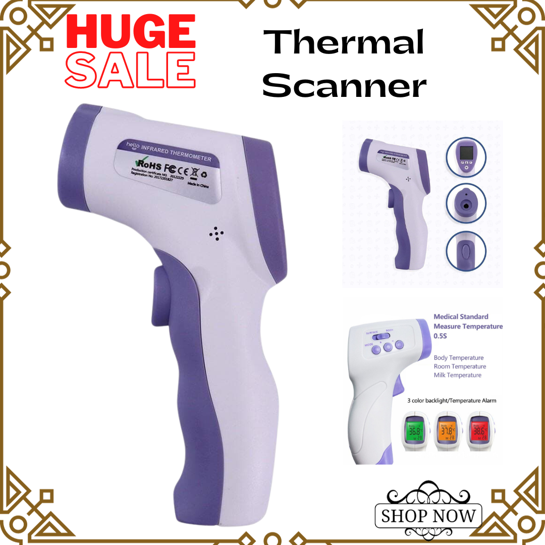 High Quality Thermal Scanner Thermometer -Non contact LCD Display ...