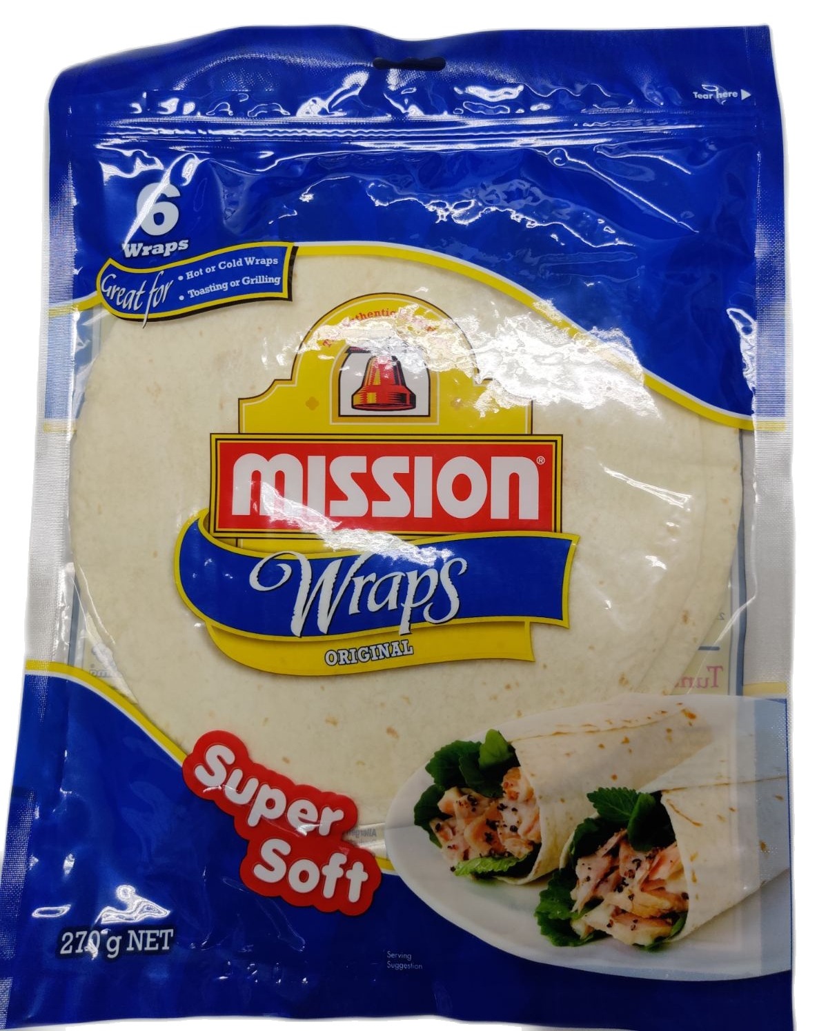 Mission Foods [Original] Tortilla Wraps 8" (6pcs) | Lazada PH