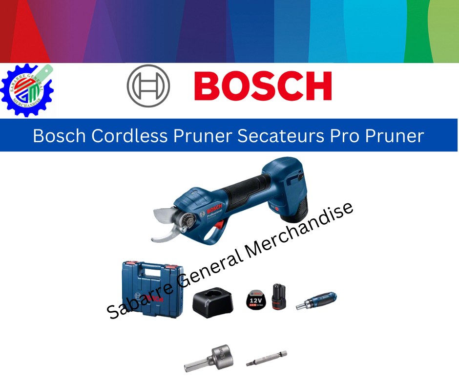Bosch Cordless Pruners Secateurs Pro Pruner | Lazada PH