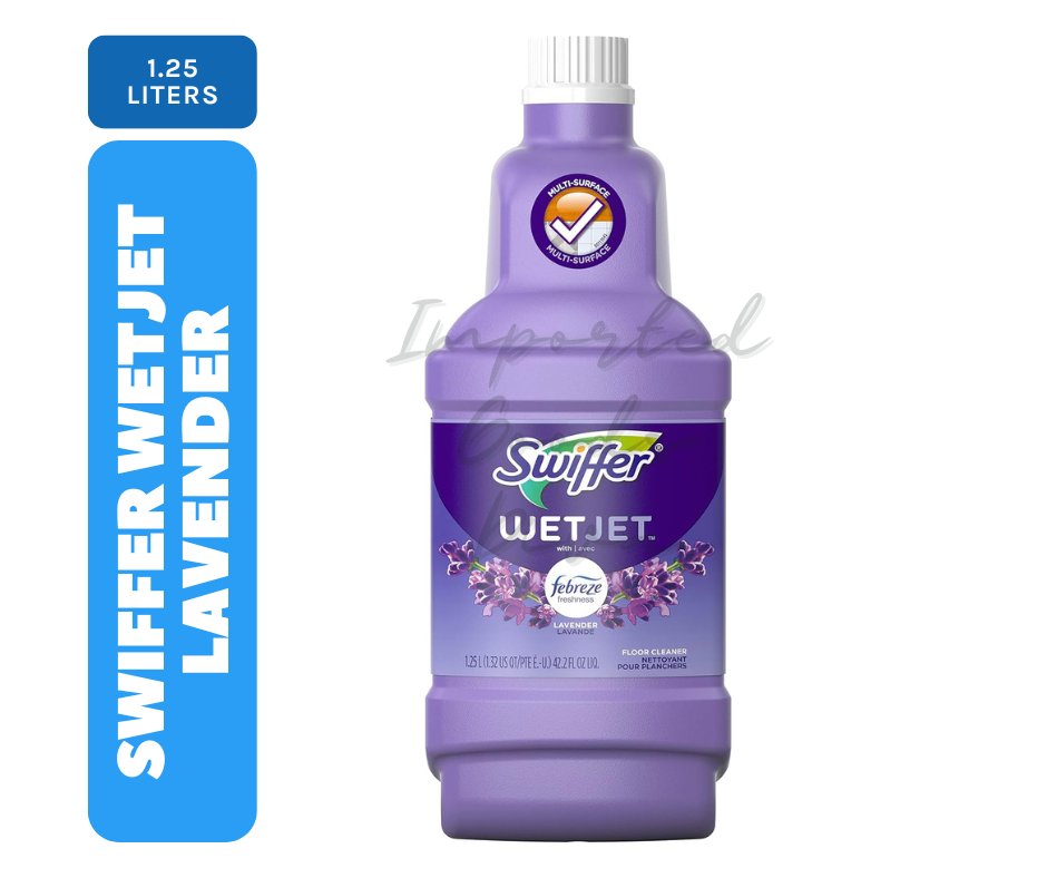 Swiffer WetJet Spray Mop Liquid Floor Cleaner Solution Refill, Lavender 1.25 Liter | Lazada PH