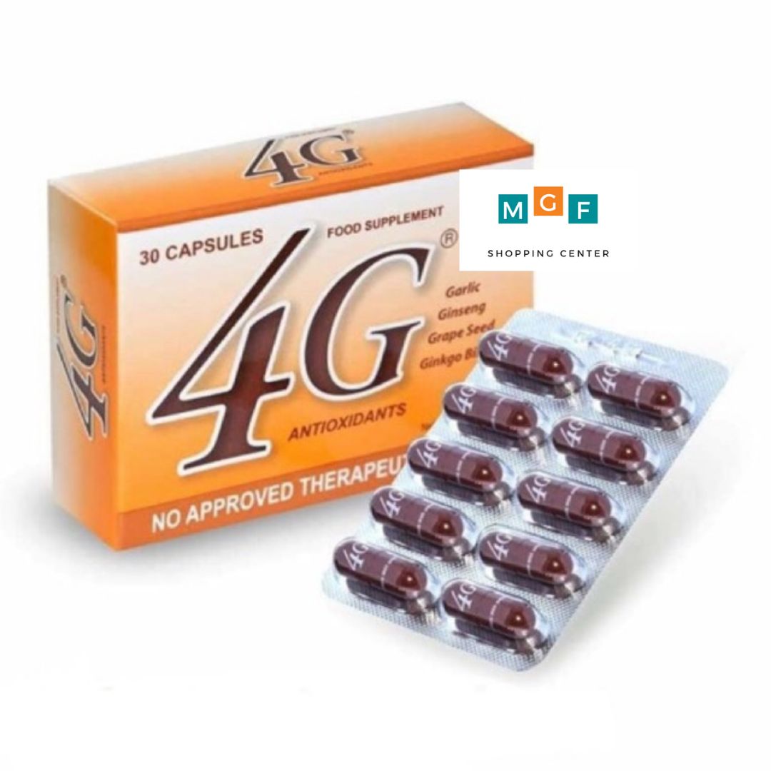 4G Antioxidant 30 Capsules (510mg) | Lazada PH