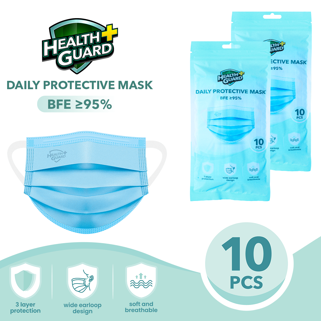 Health Guard Disposable Protective Masks (HGDPM) | Lazada PH