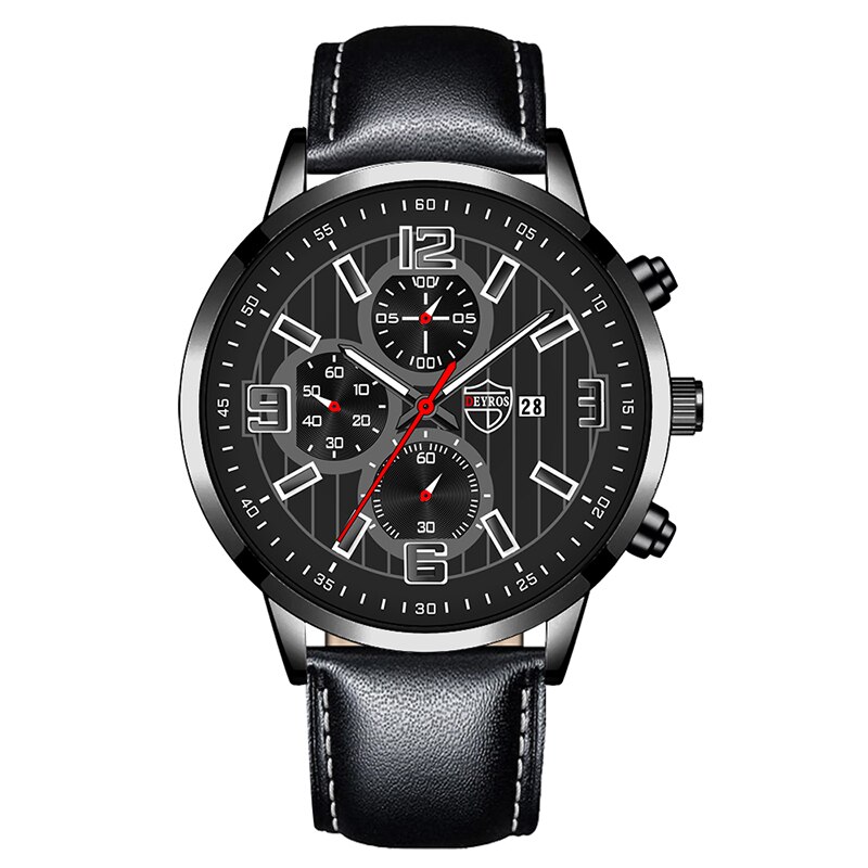 Original DEYROS Top Luxury Brand Men's Fashion Watch Men's Casual ...