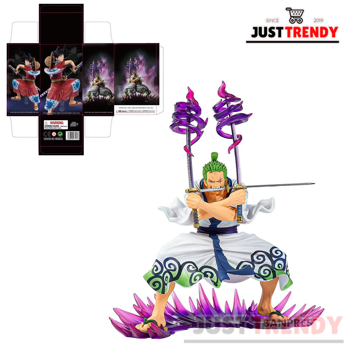 One Piece: Special Roronoa Zoro (Zorojuro Ver.) PVC Action Figure ...