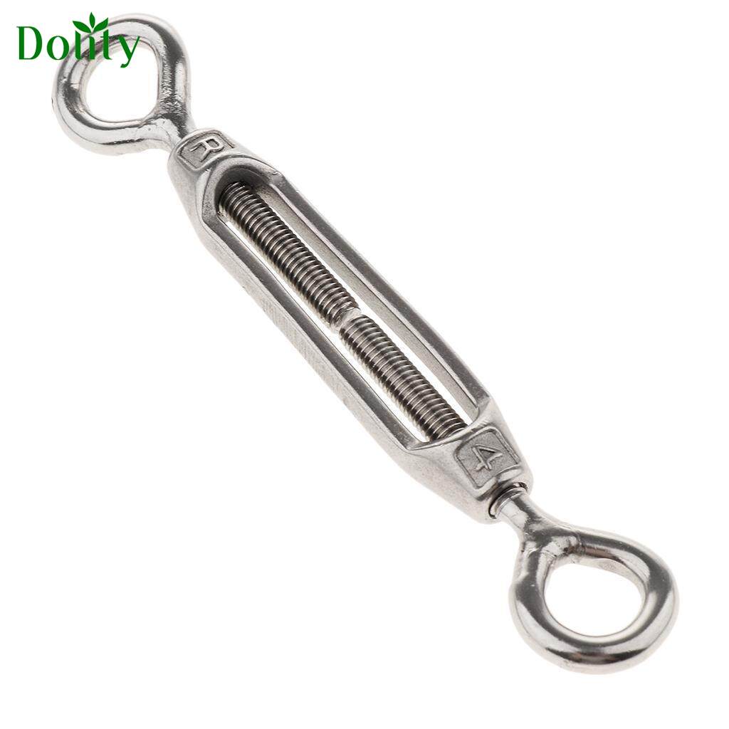 Dolity 304 Stainless Steel Turnbuckle M4 M5 M6 M8 Eye Turnbuckle ...