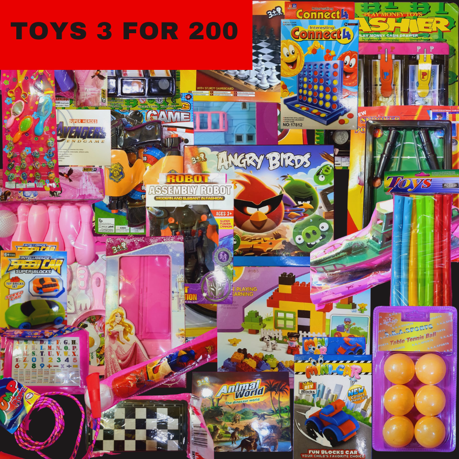 Good For Birthday Gift 3PCS Toys For Kid Age 3 to 10 Years Old ASSORTED ...