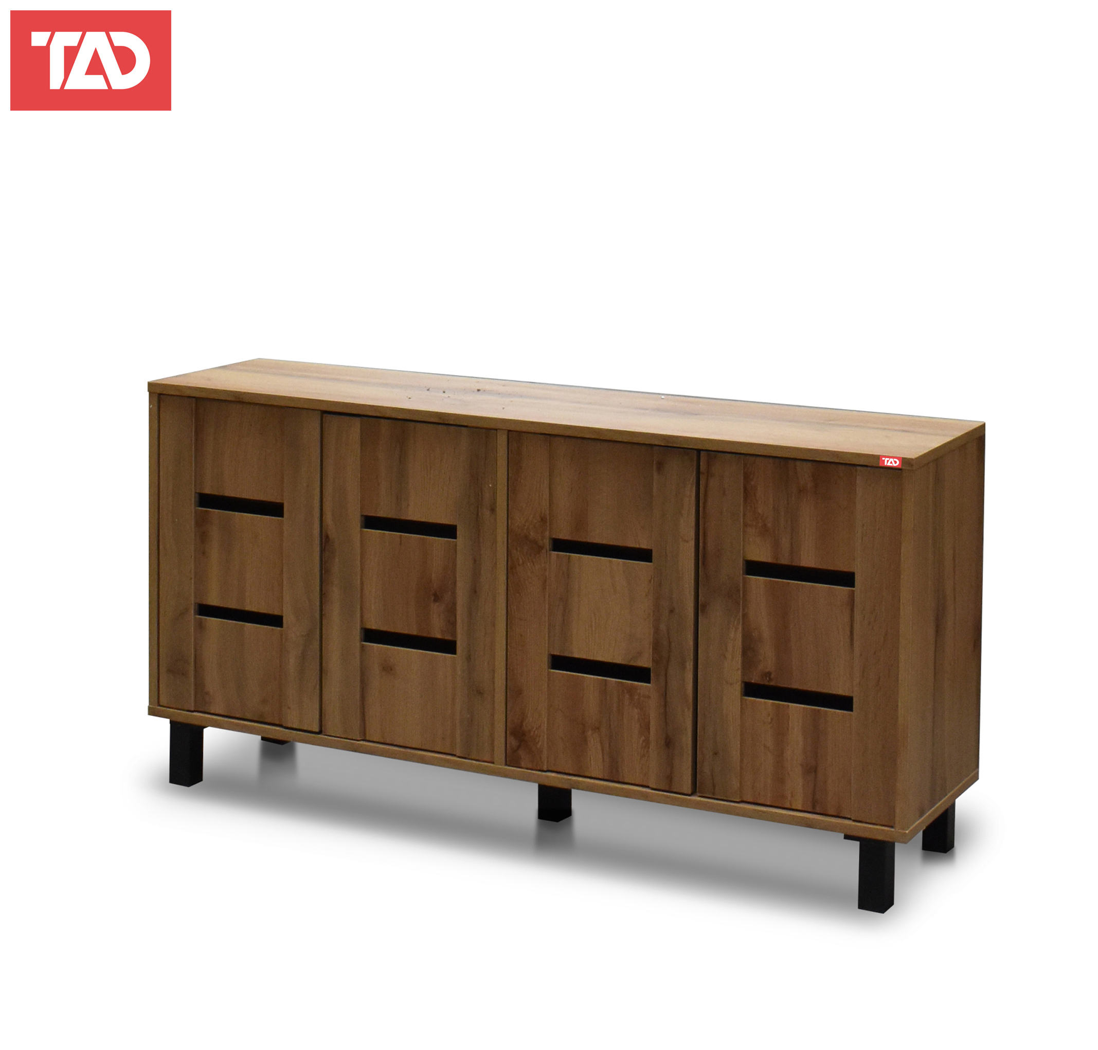 TAD MELO 3 WOODEN SHOE CABINET, SHOE RACK, SHOE STORAGE WITH 4 DOOR ...