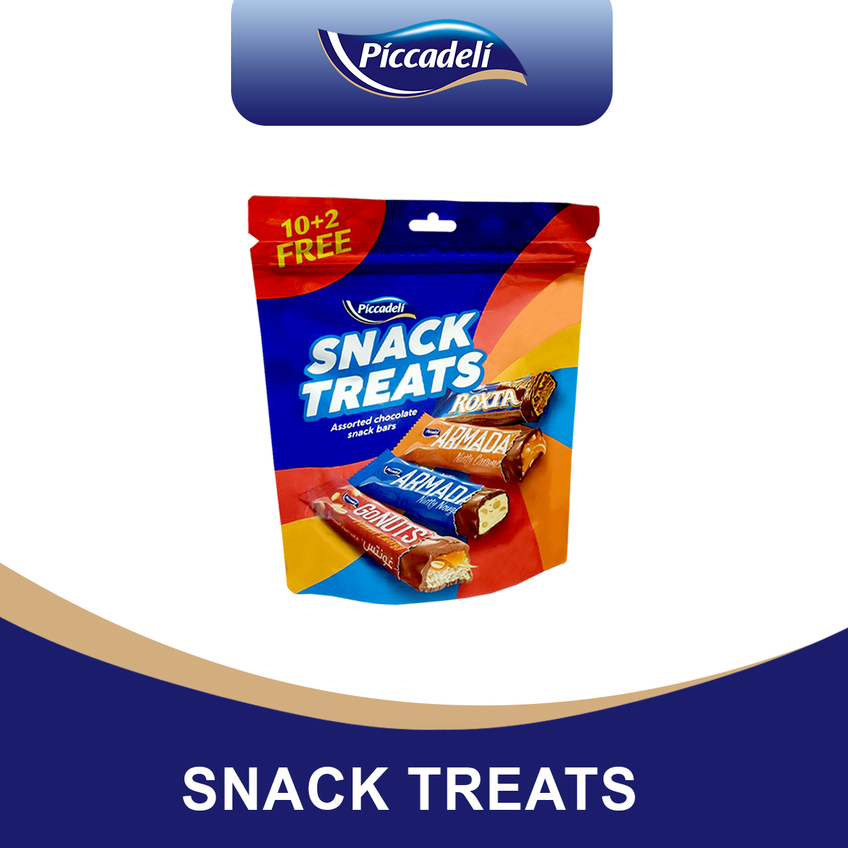 PICCADELI Snack Treats Assorted Chocolate Bars 222g | Lazada PH