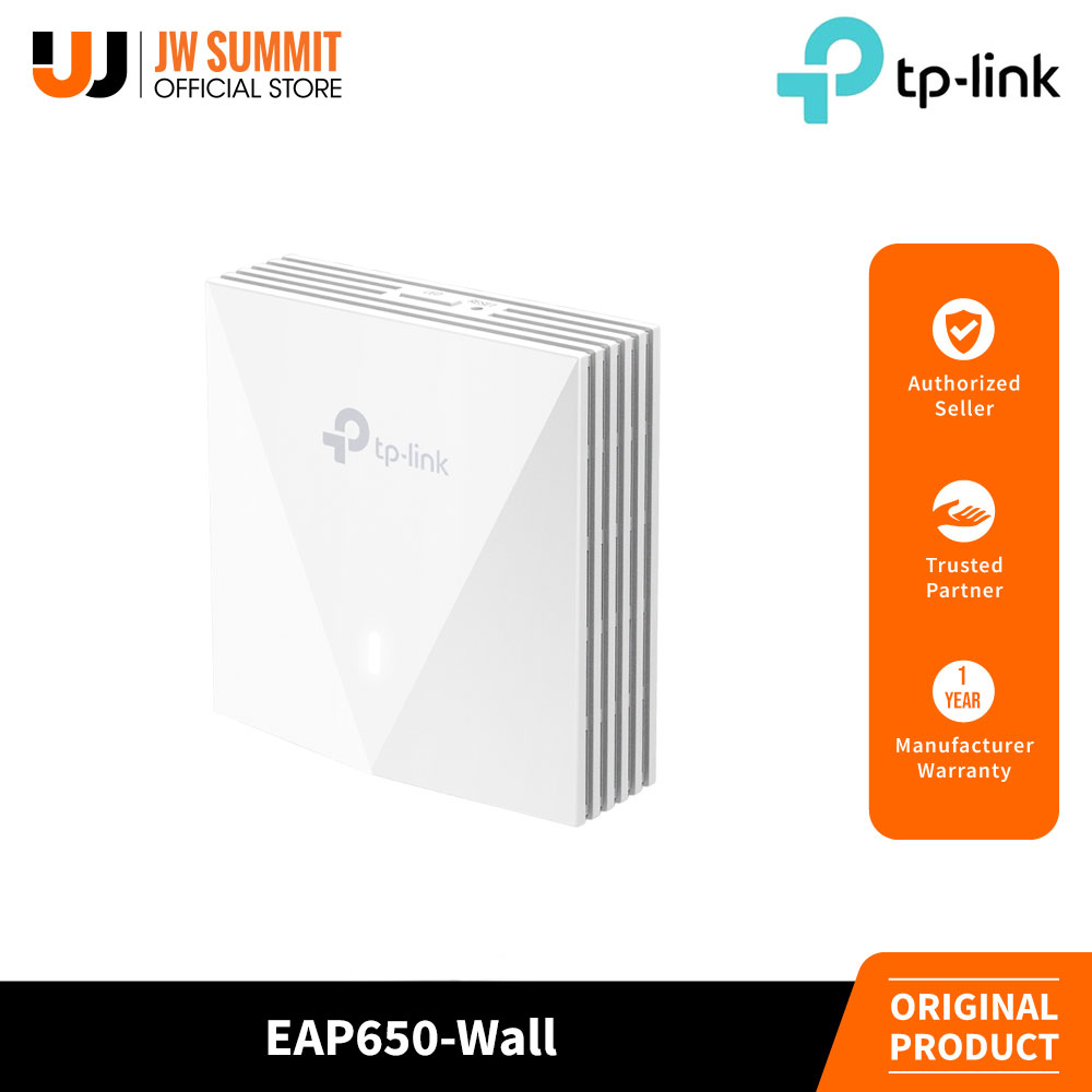TP-Link EAP650-Wall AX3000 Wall Plate WiFi 6 Access Point | Lazada PH