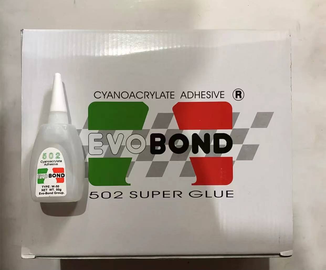 Original Evobond Cyanoacrylate 502 Super Glue Adhesive Evo Bond Cyno Cyano Tarpaulin Acrylic ...
