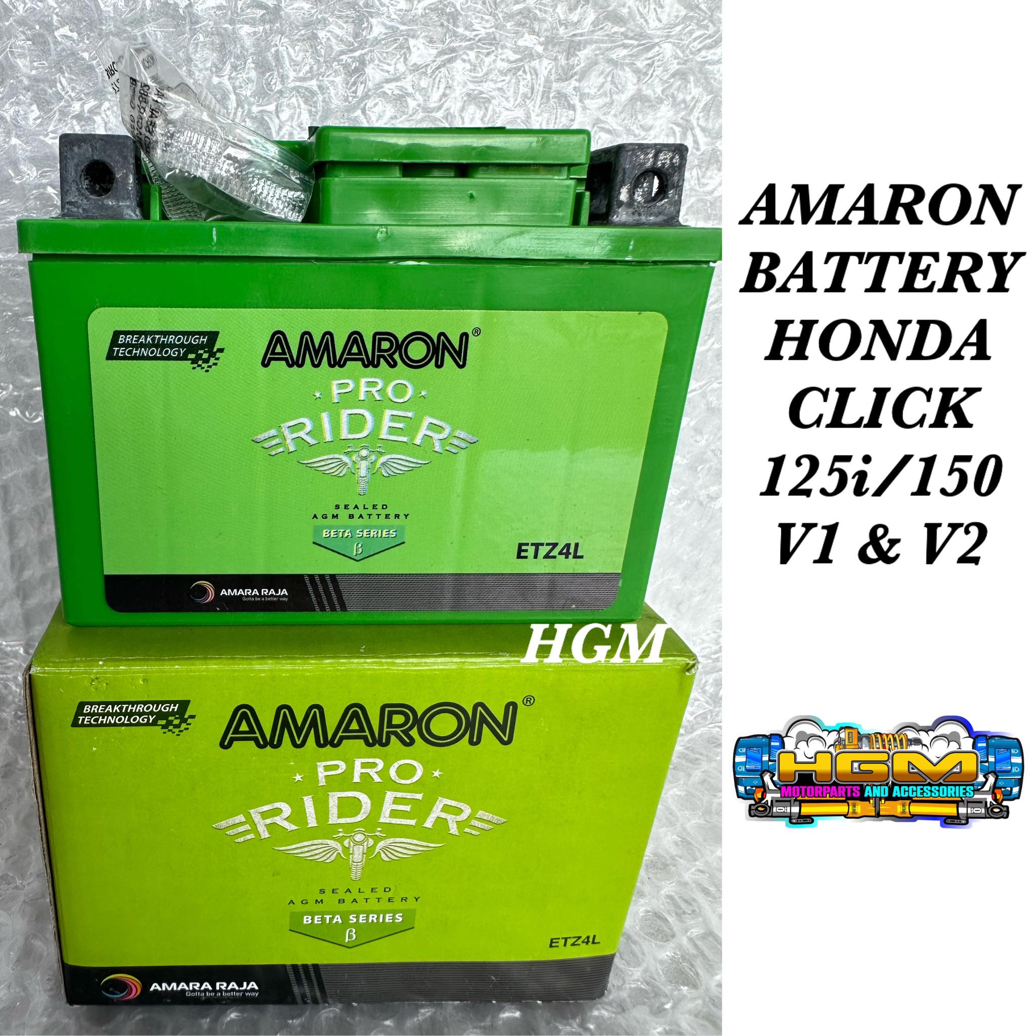 AMARON BATTERY FOR CLICK 125I/150I V1 & V2 (ETZ5L) | Lazada PH