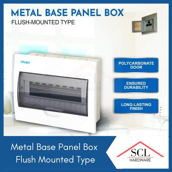 [Hot sales] ROYU Metal Base Panel Box Flush Mounted Type | Lazada PH