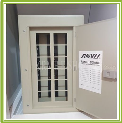 PANEL BOX ROYU 12 BREAKERS 1 MAIN + 11 BRANCHES | Lazada PH
