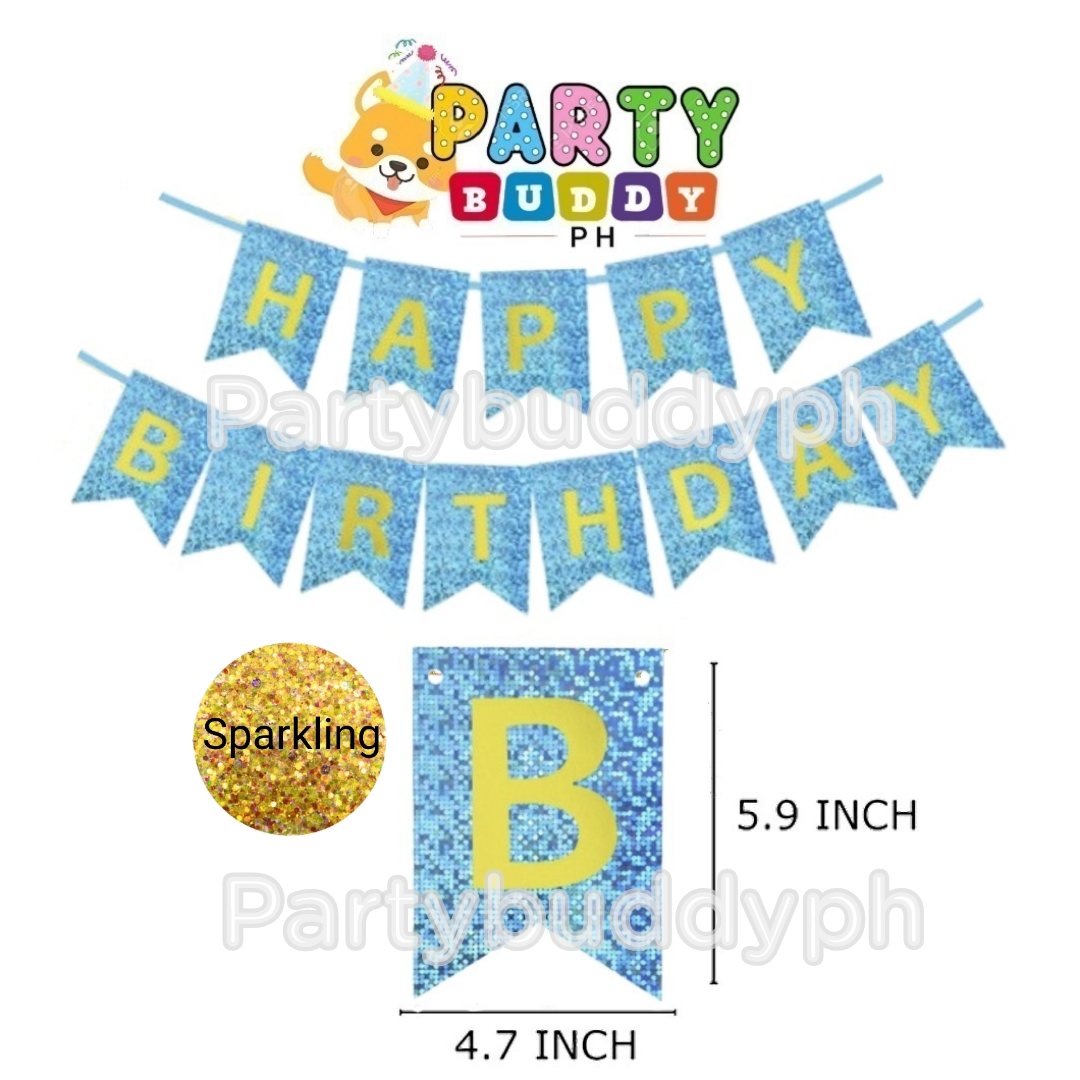 Sulit Deals! HBD Sparkling Banner sold by Partybuddyph | Lazada PH