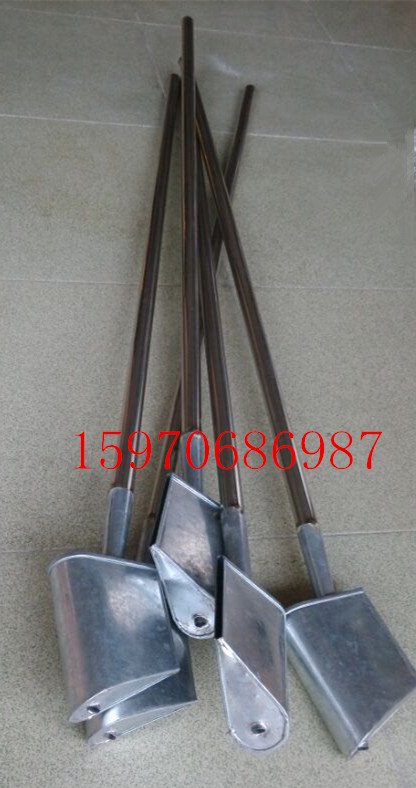 Flat-mouthed sampling spoon Duck's mouthed sampling spoon Galvanized ...