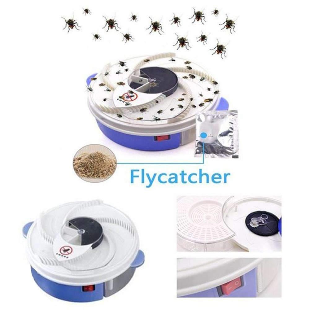 Fly Trap Insect Killer Device with Trapping Food Electric Fly Catcher ...