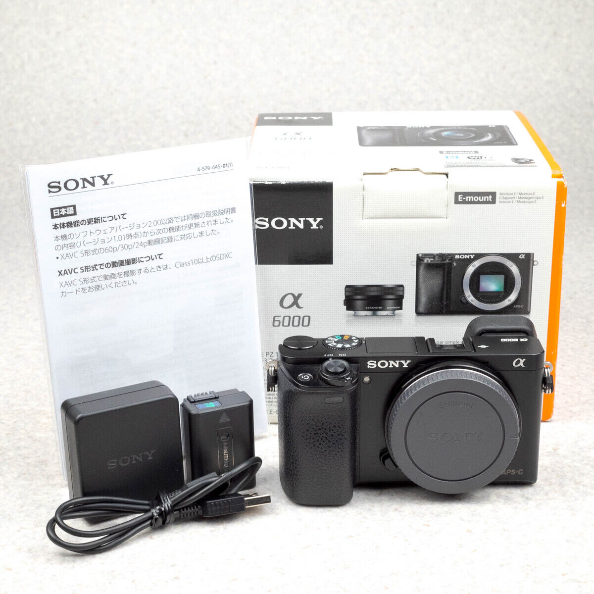 ใหม่ Sony Alpha a6000 Mirrorless กล้องดิจิตอลร่างกาย Sony a6000 กล้อง ...