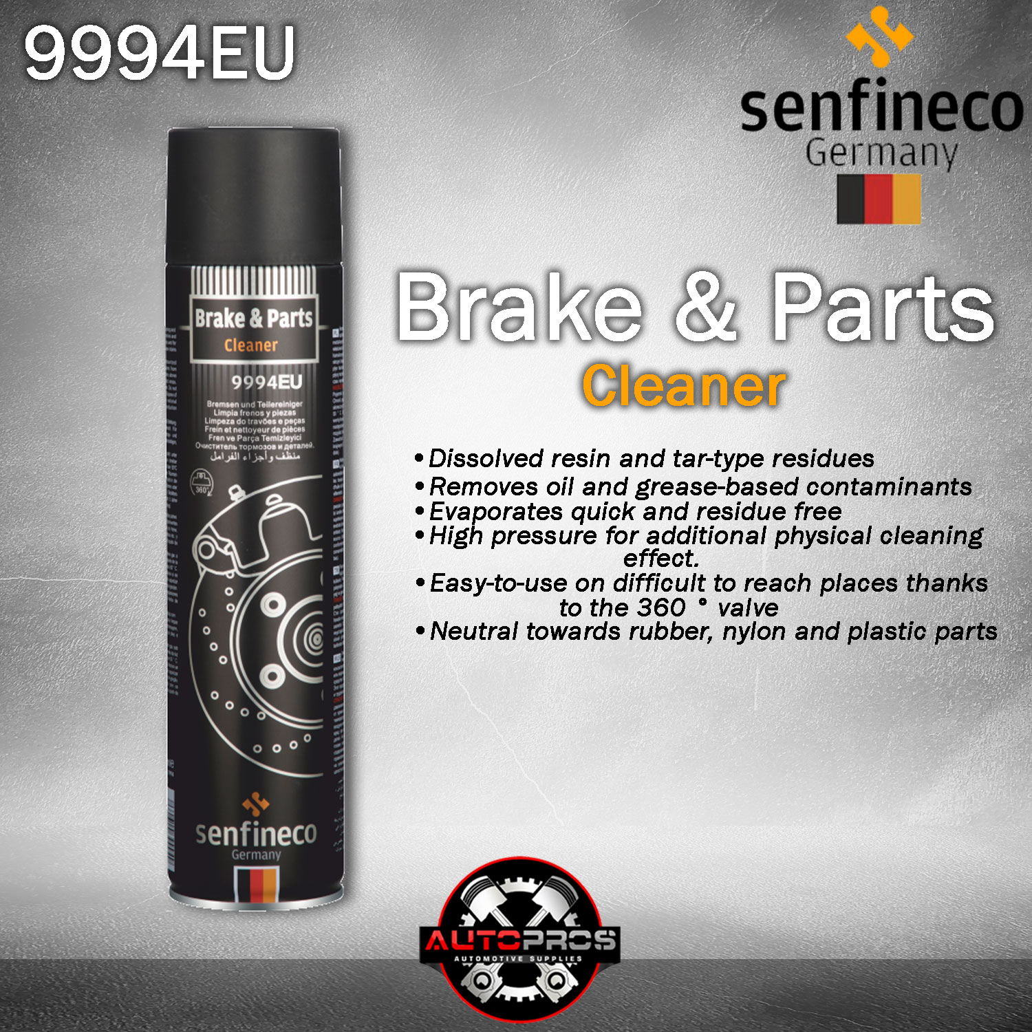 SENFINECO 9994 Brake Cleaner 600ml | Lazada PH