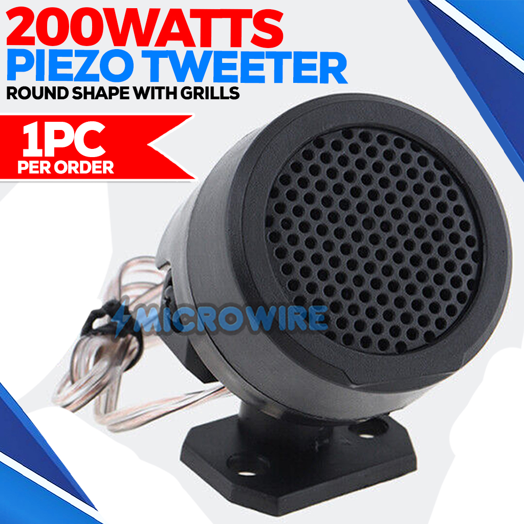 Round Tweeter With Stand 200W Heavy Duty (Per Piece) | Lazada PH