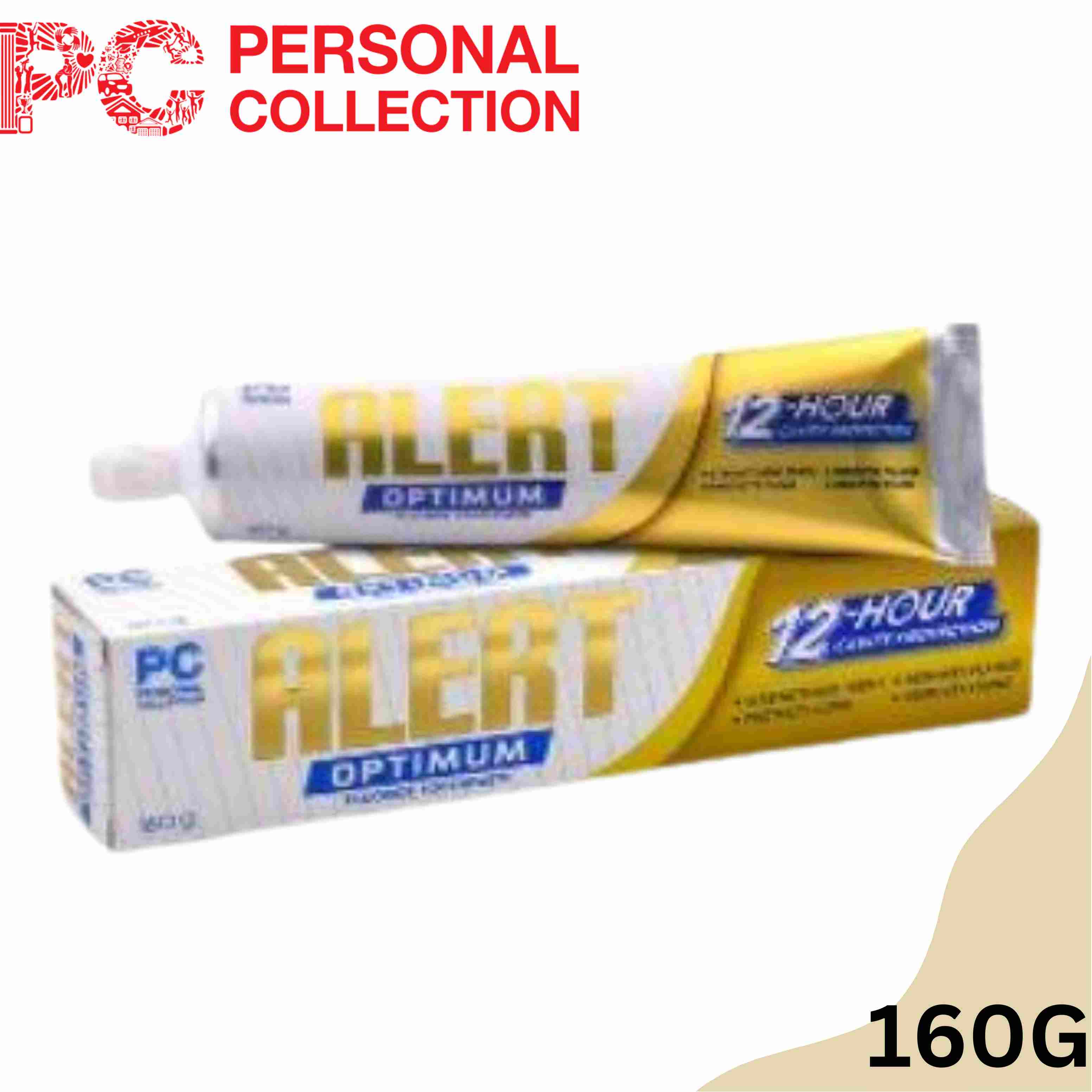 PERSONAL COLLECTION ORIGINAL ALERT OPTIMUM TOOTHPASTE 160G | Lazada PH