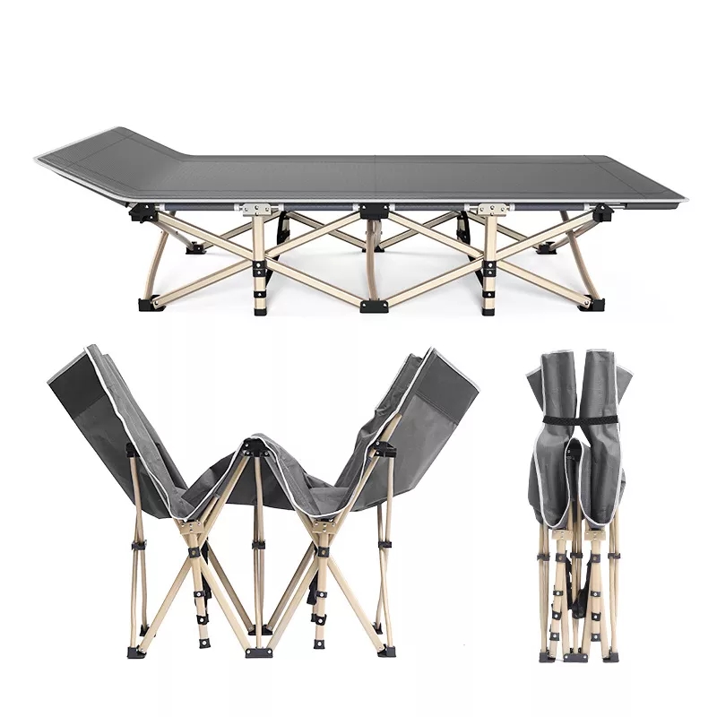 2024 NEW Military folding bed heavy duty straight folding bed outdoor ...