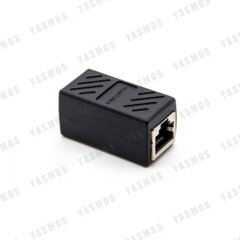 RJ45 Female Connector Ethernet Coupler in-Line Coupler for Cat7 Cat6 ...