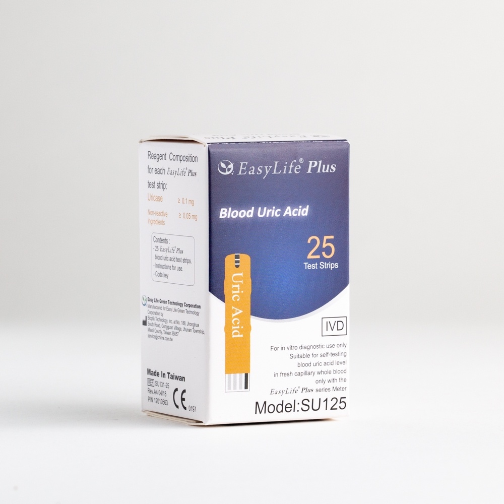 EasyLife Uric Acid Strips 25's | Lazada PH
