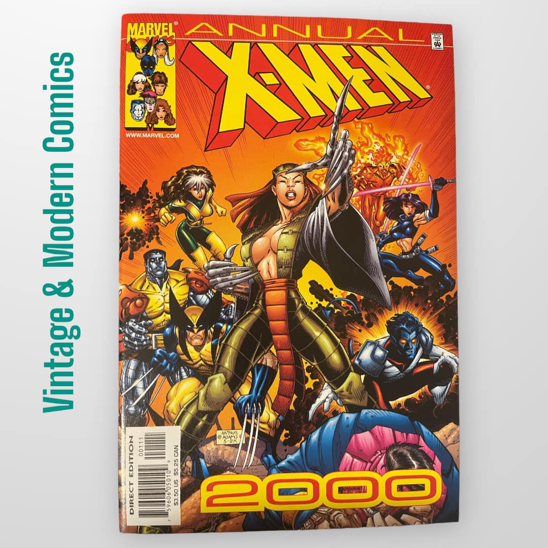 X- Men Annual 2000 Published Aug 2000 by Marve l Comic Book Written by ...