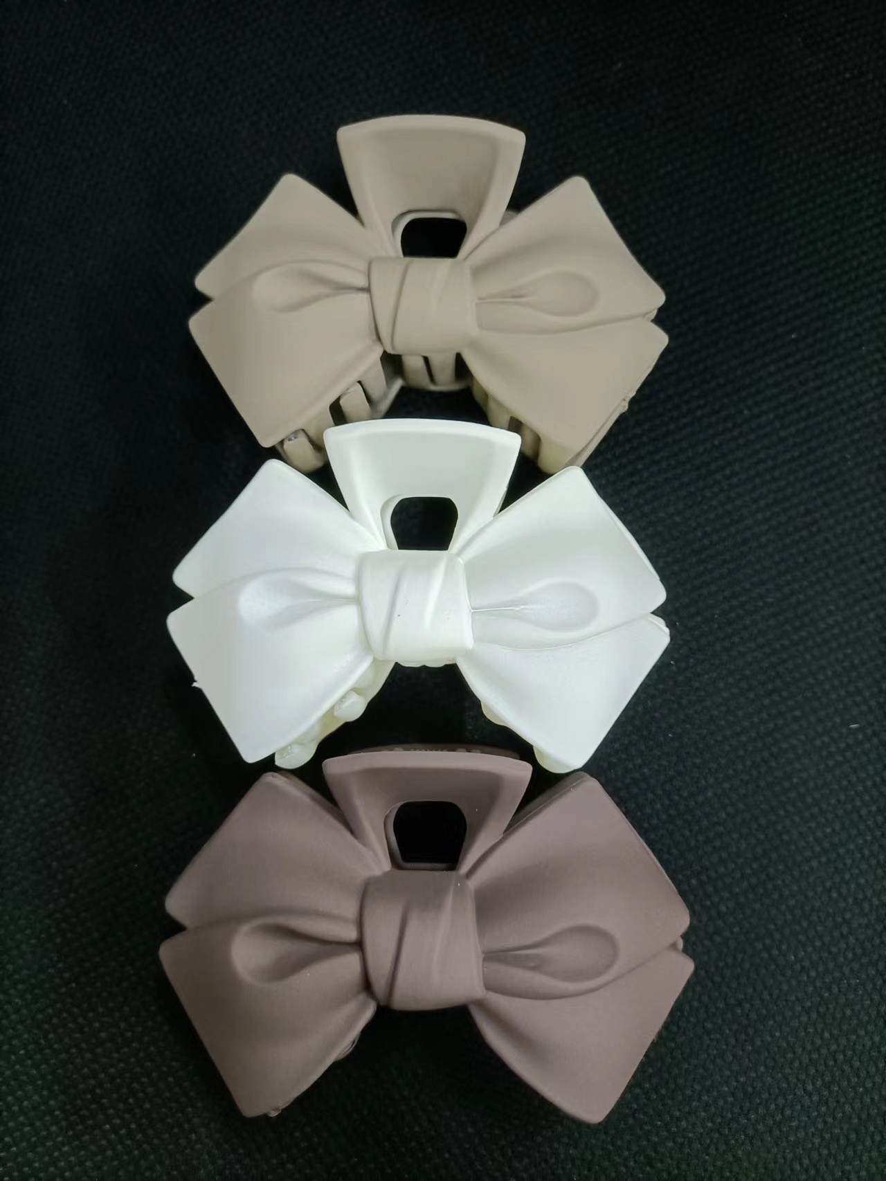 Ribbon Korean style aesthetic hair clip hairpin clip big hair clamp ...