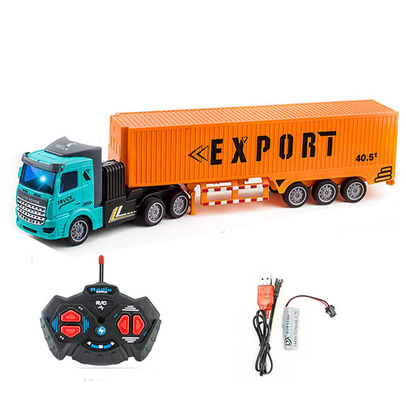 HOT TOYSMARS 1:48 Die-cast Truck Toy Remote Control Construction Car ...
