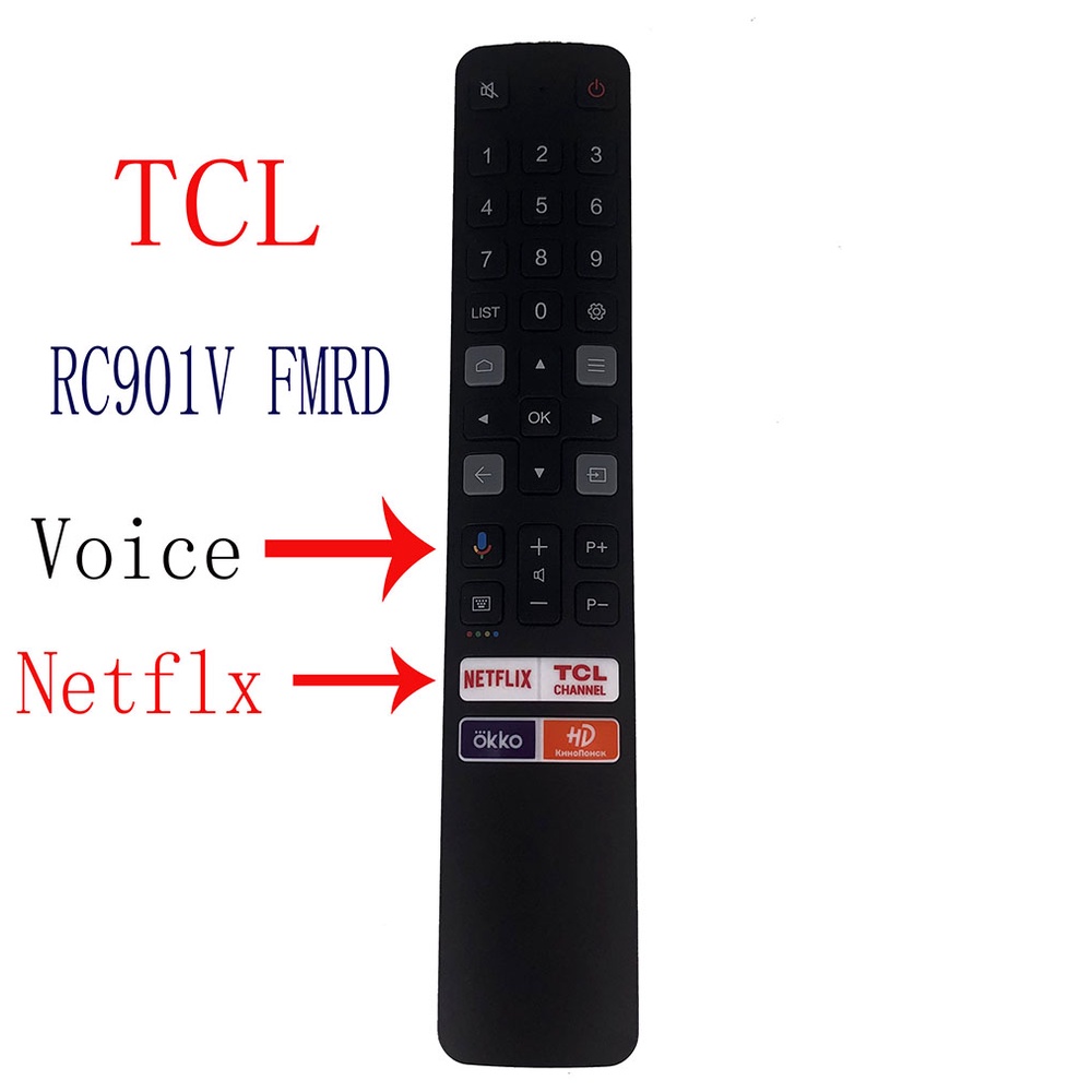 RC901V FMRD New Original remote For tv tcl Voice LCD LED TV Remote ...