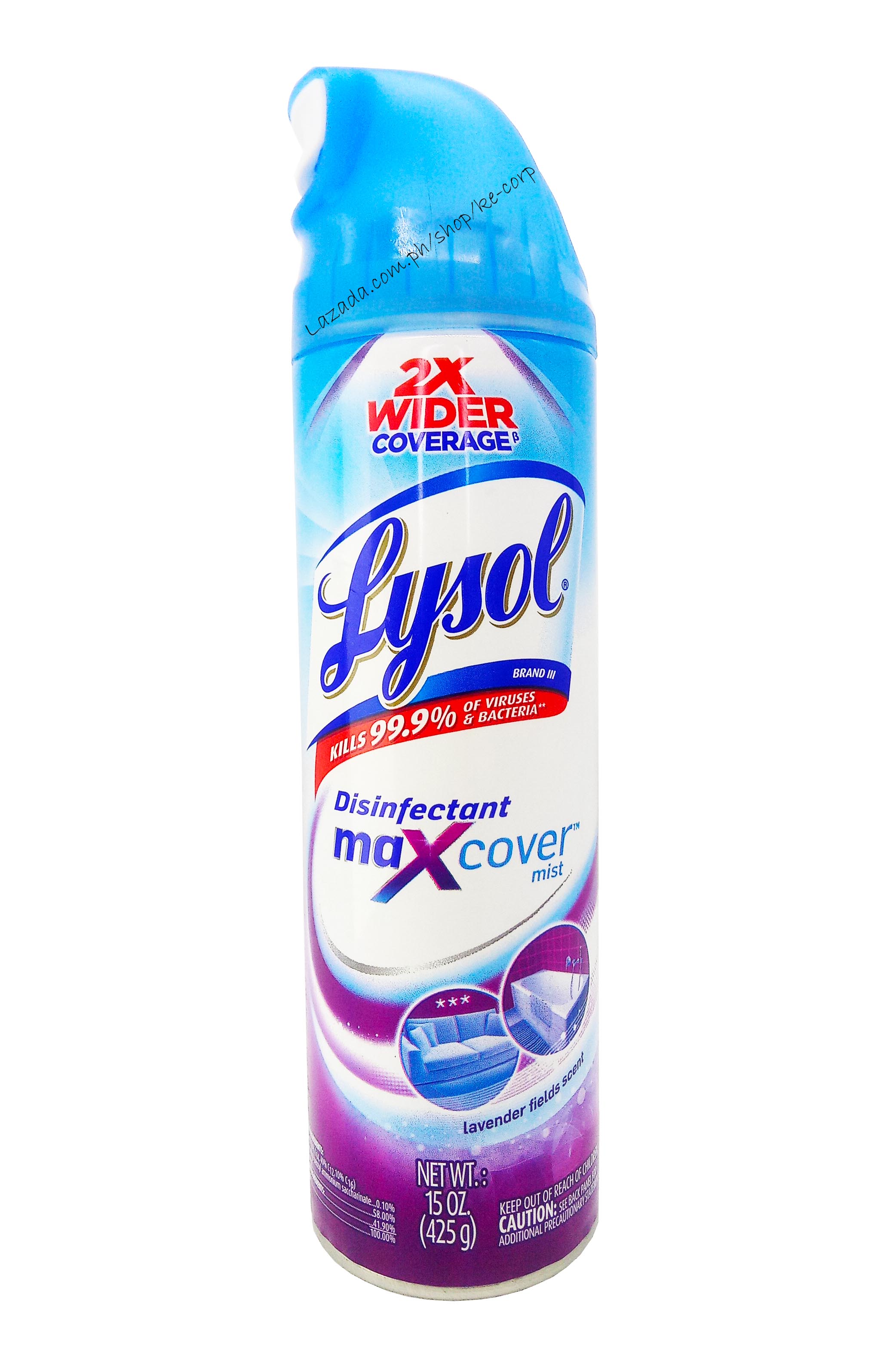 Lysol Disinfectant Max Cover Mist Lavender Fields, Garden After The ...