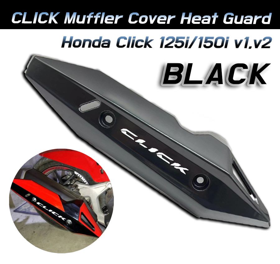 Honda Click V2/V3150i/125i Heat Guard/ Muffler protector/ Double Color ...