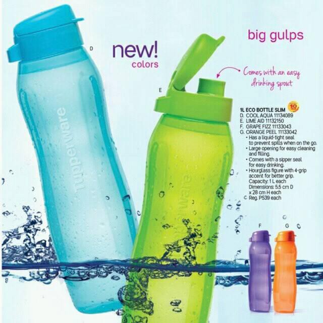 Tupperware 1 Liter ECO Bottle | Lazada PH