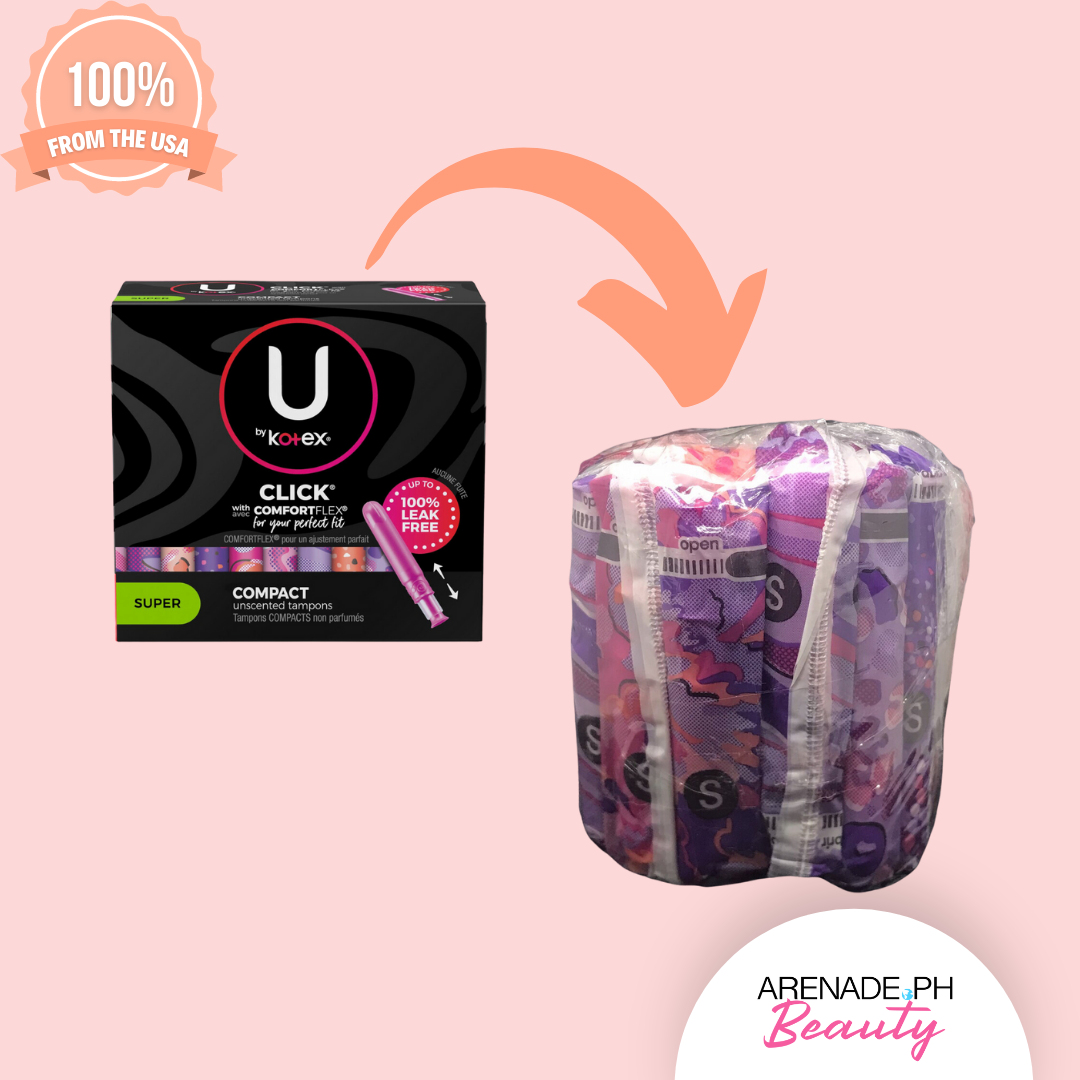 U by Kotex Compact Unscented Tampons Super - 32 Count | Lazada PH