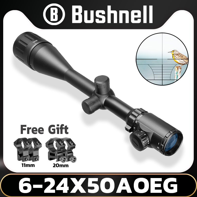 6-24x50AOEG Optics Scope Deepen Adjustable HD Red & Green Tactical ...