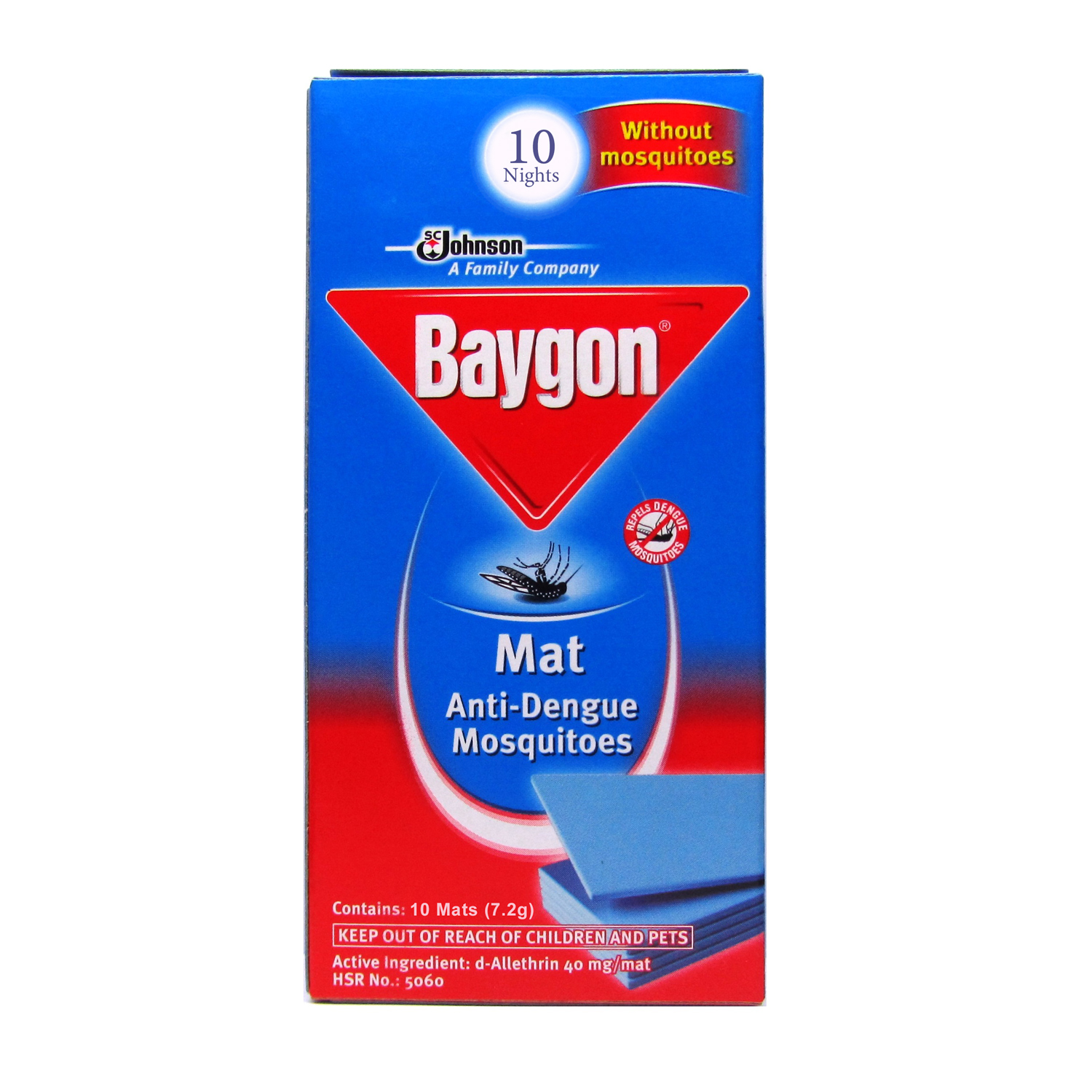 Baygon Mat Anti- Dengue Mosquito 10 mats | Lazada PH