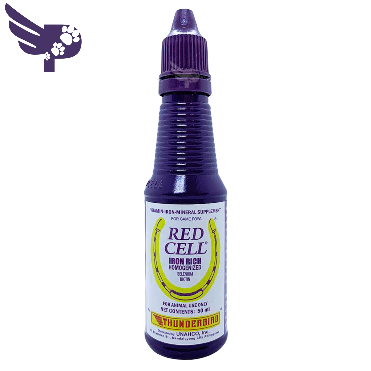 REDCELL 50ml - VITAMIN IRON MINERAL SUPPLEMENT - THUNDERBIRD - Red Cell ...