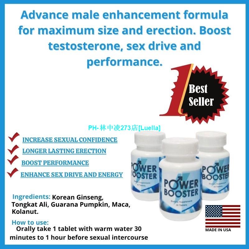 Luella PowerBooster mens sperm count and performance booster ...