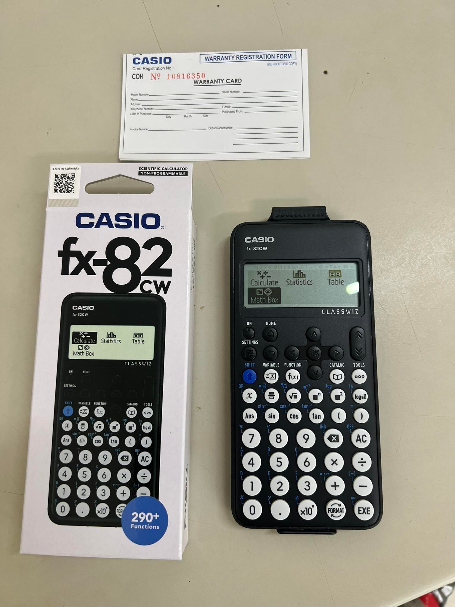 Fx-82CW ClassWiz Non Programmable Scientific Calculator, 60% OFF