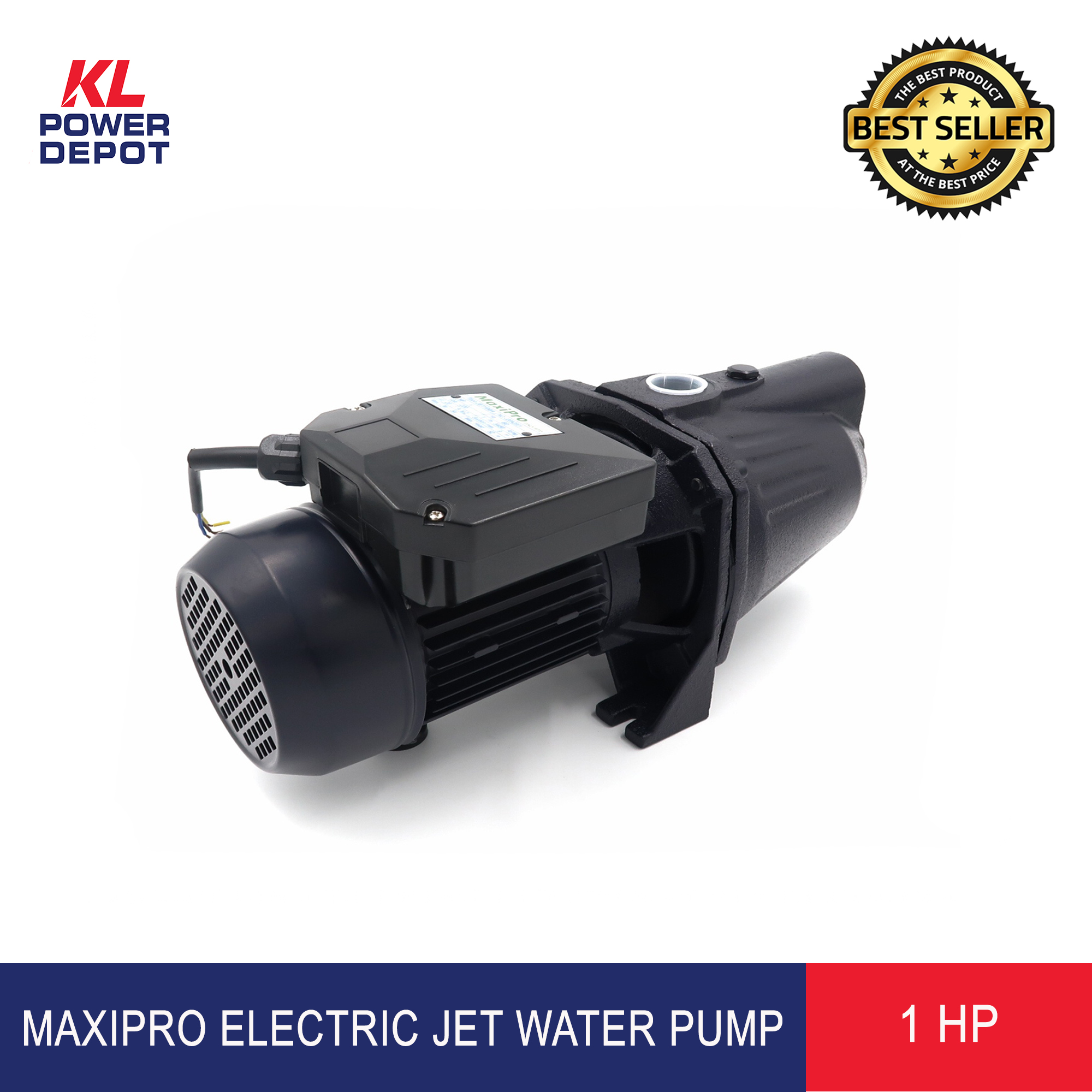 MAXIPRO Electric Water Pump JET100A 1HP | Lazada PH