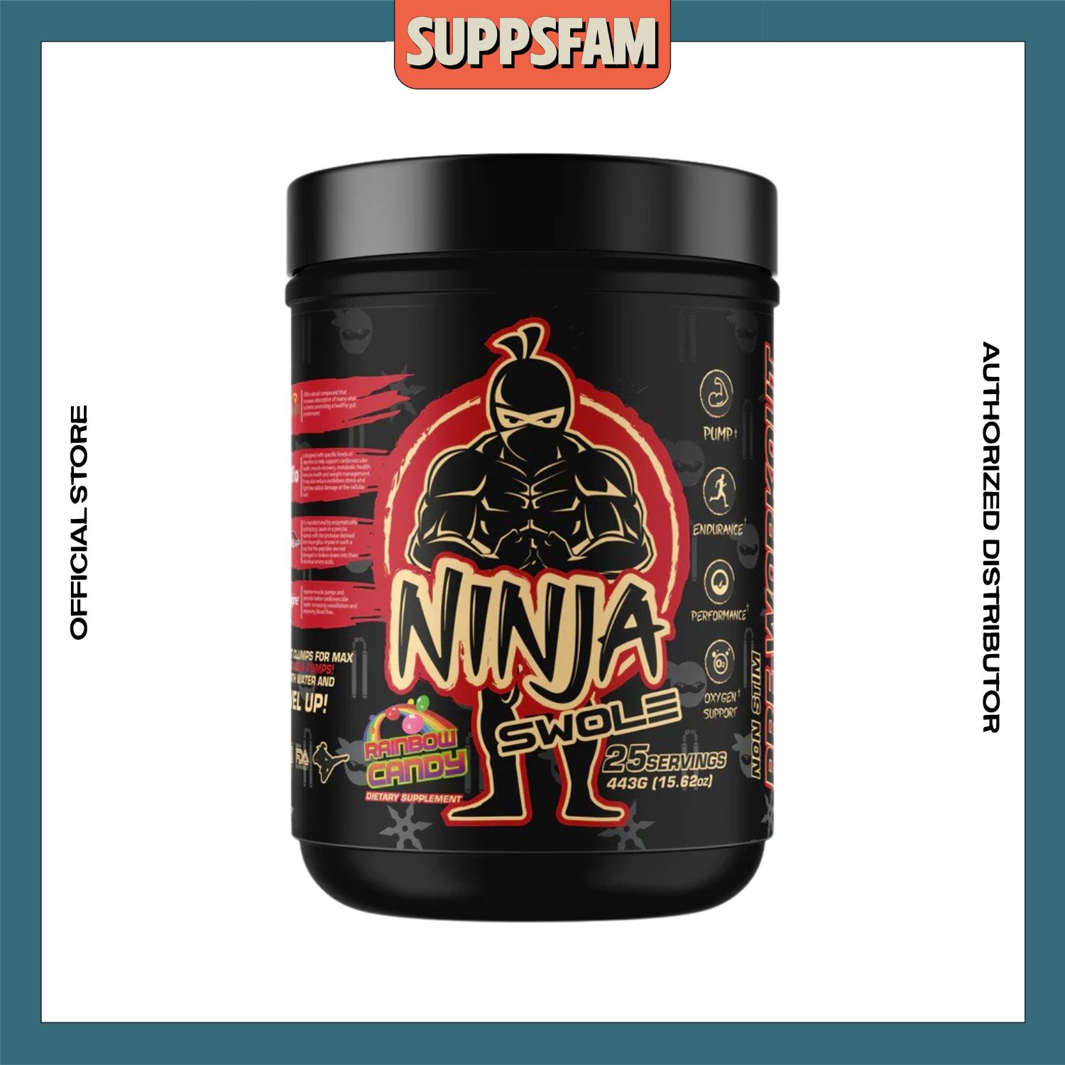 Ninja Swole Non-Stim Pre Workout V2 (2024) New & Improved | Lazada PH
