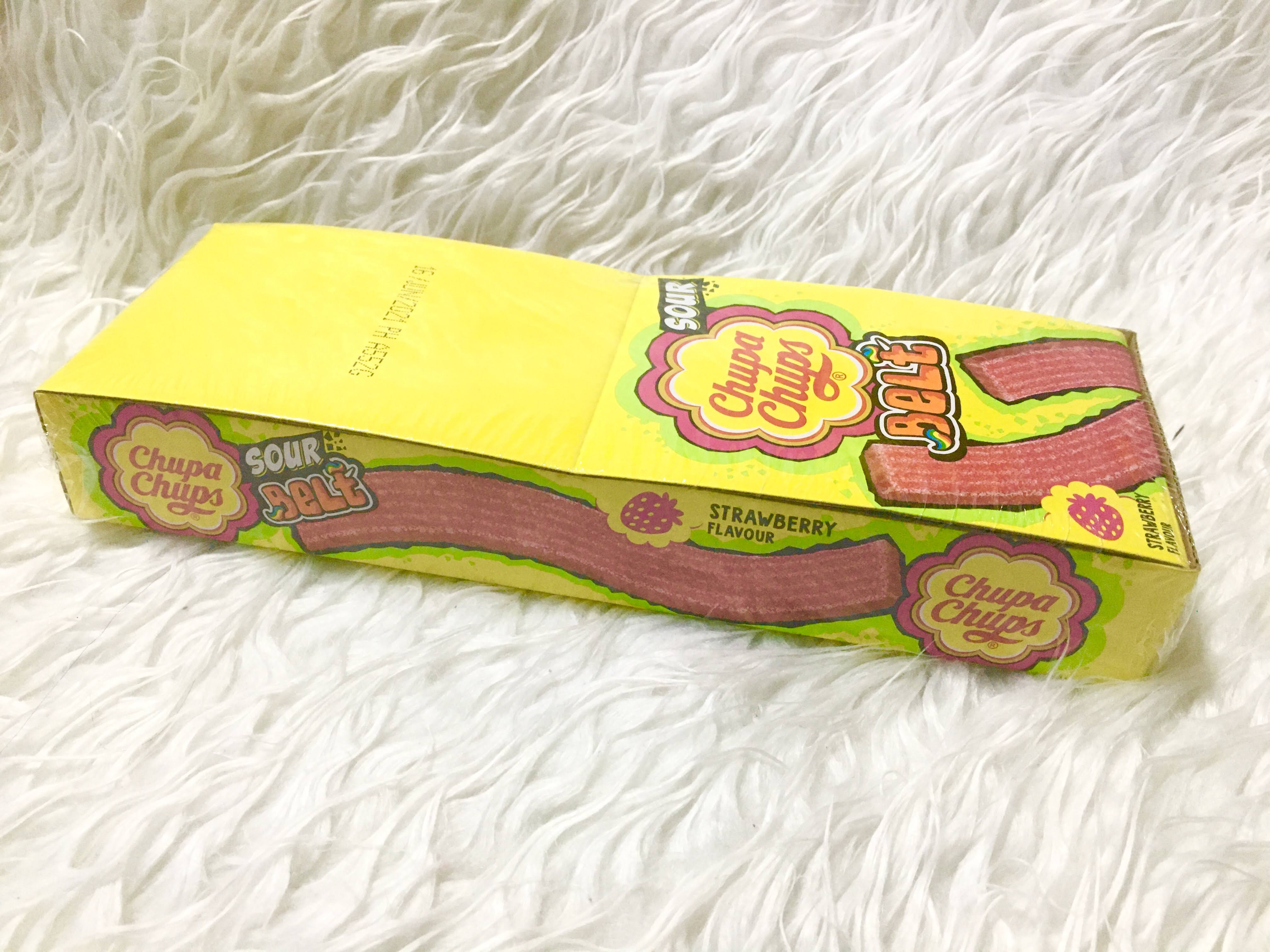 Chupa Chups Sour Belt - Strawberry Flavor | Lazada PH